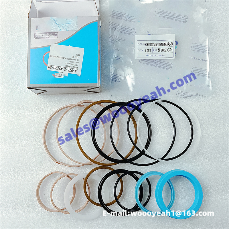860138967 steering cylinder repair kit applicable for XCMG Wheel Loader ...