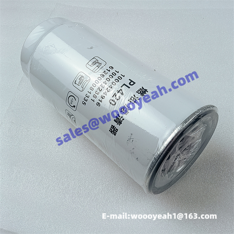 612600082127 fuel water separator filter applicable for Weichai WD10G ...