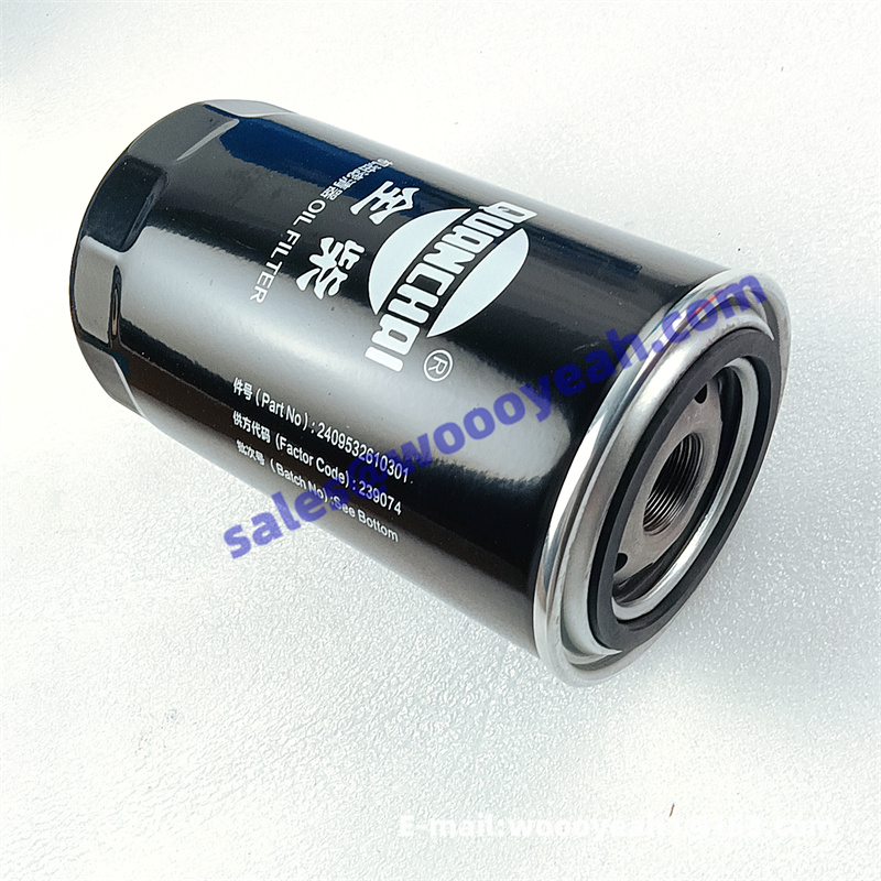 2409532610301 JX0813A oil filter for Sany – Woooyeah Co., LTD